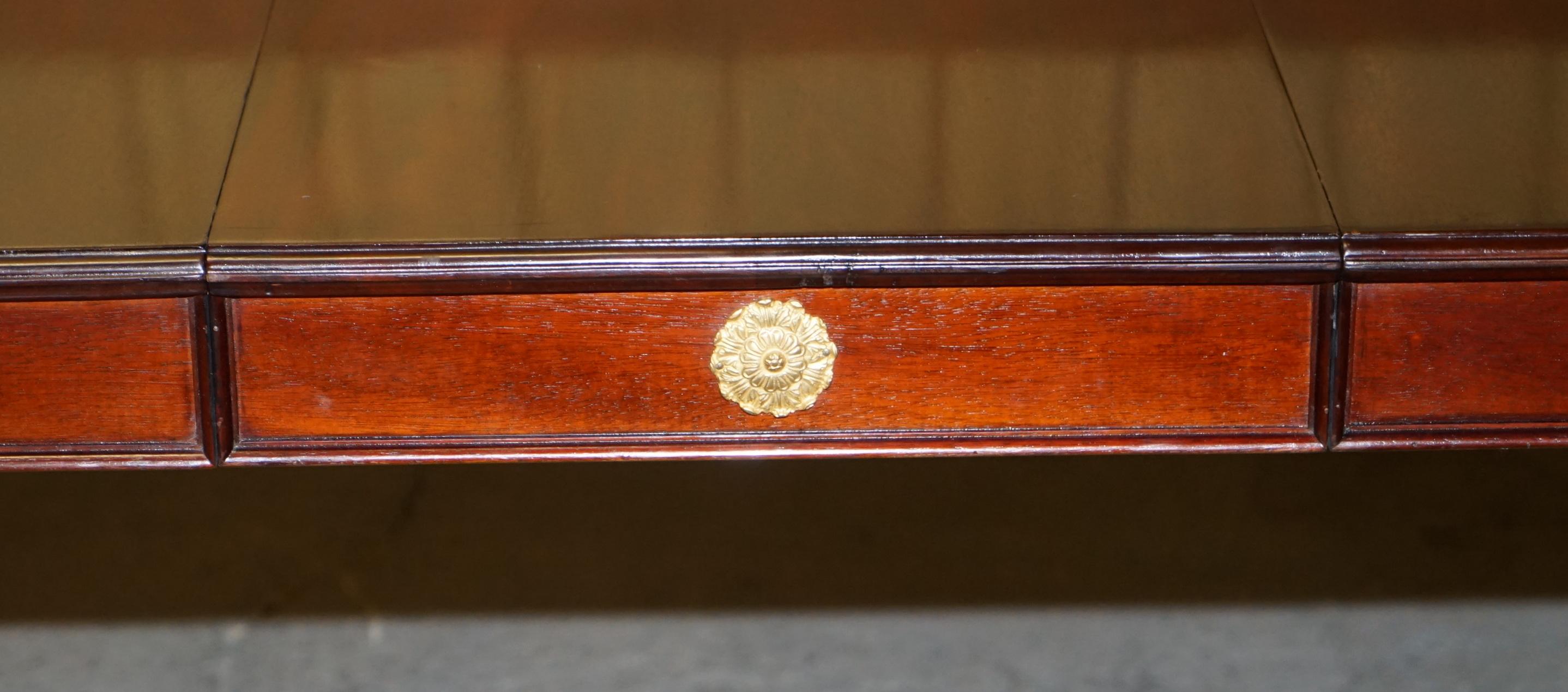 Large French Napoleon III Empire Style Dining Table Bronze Mounts Part ...