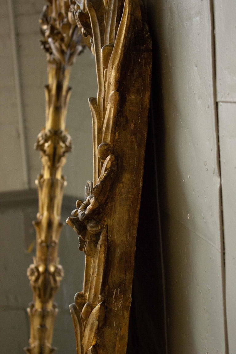 Large French Ornate Rococo Style Gilt Mirror at 1stDibs | ornate gilt ...