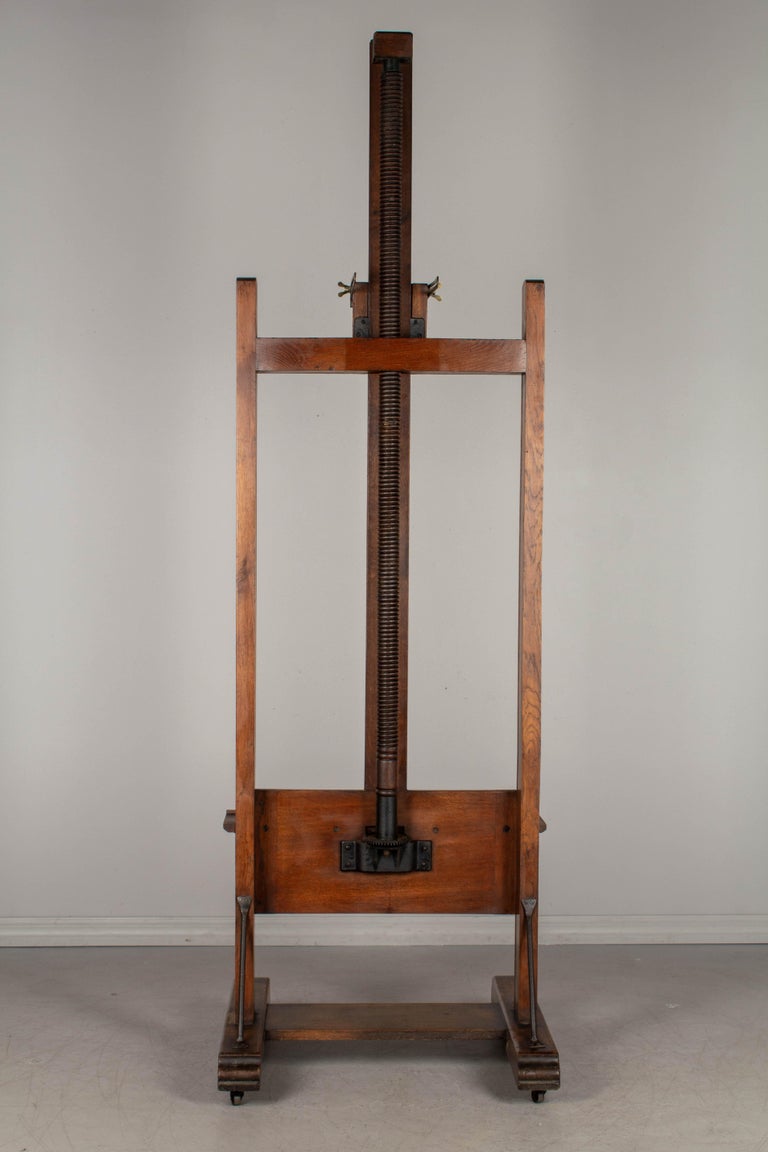 Large French Painter's Display Easel at 1stDibs | large display easel ...