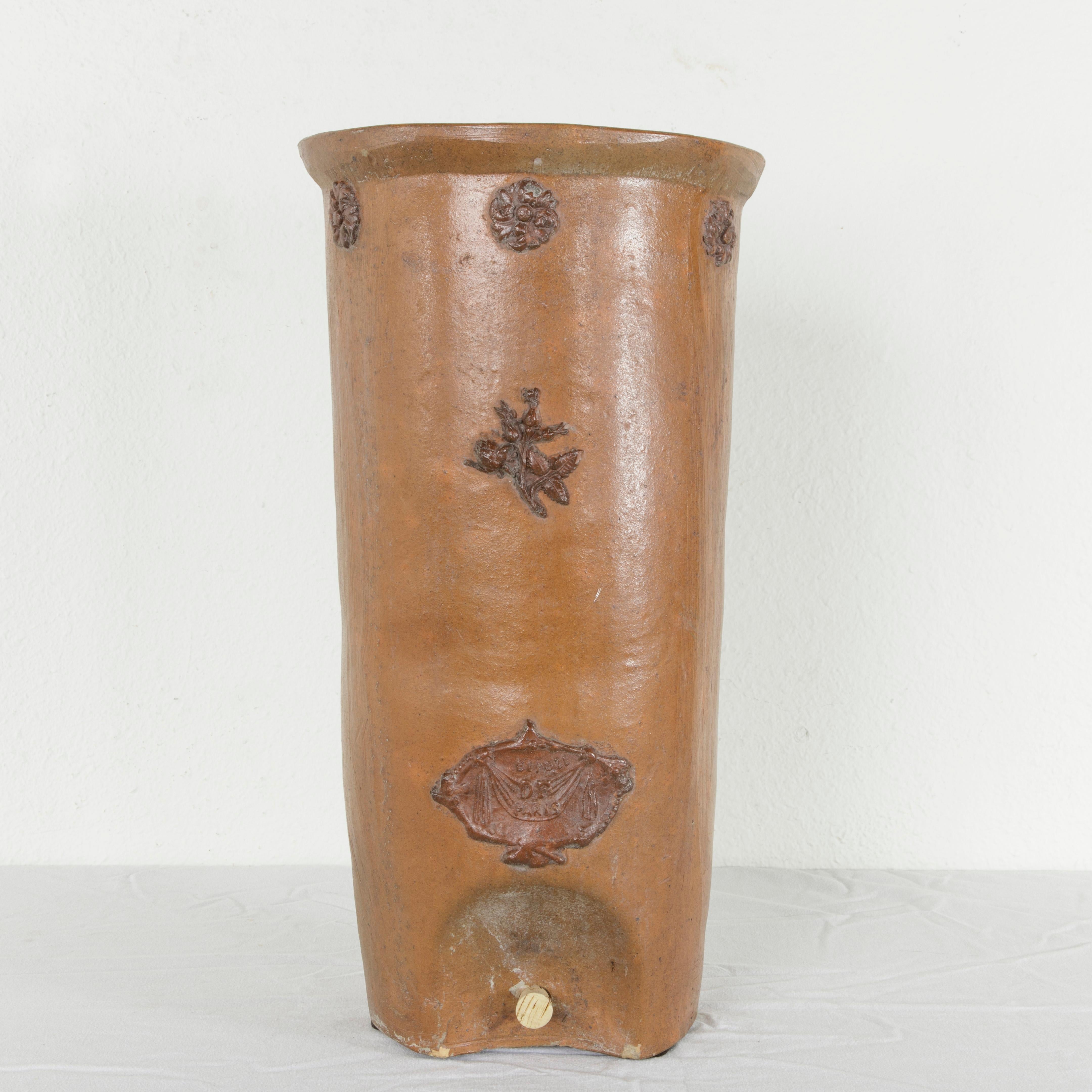Large French Terra Cotta Water Filter, Circa 1900 at 1stDibs