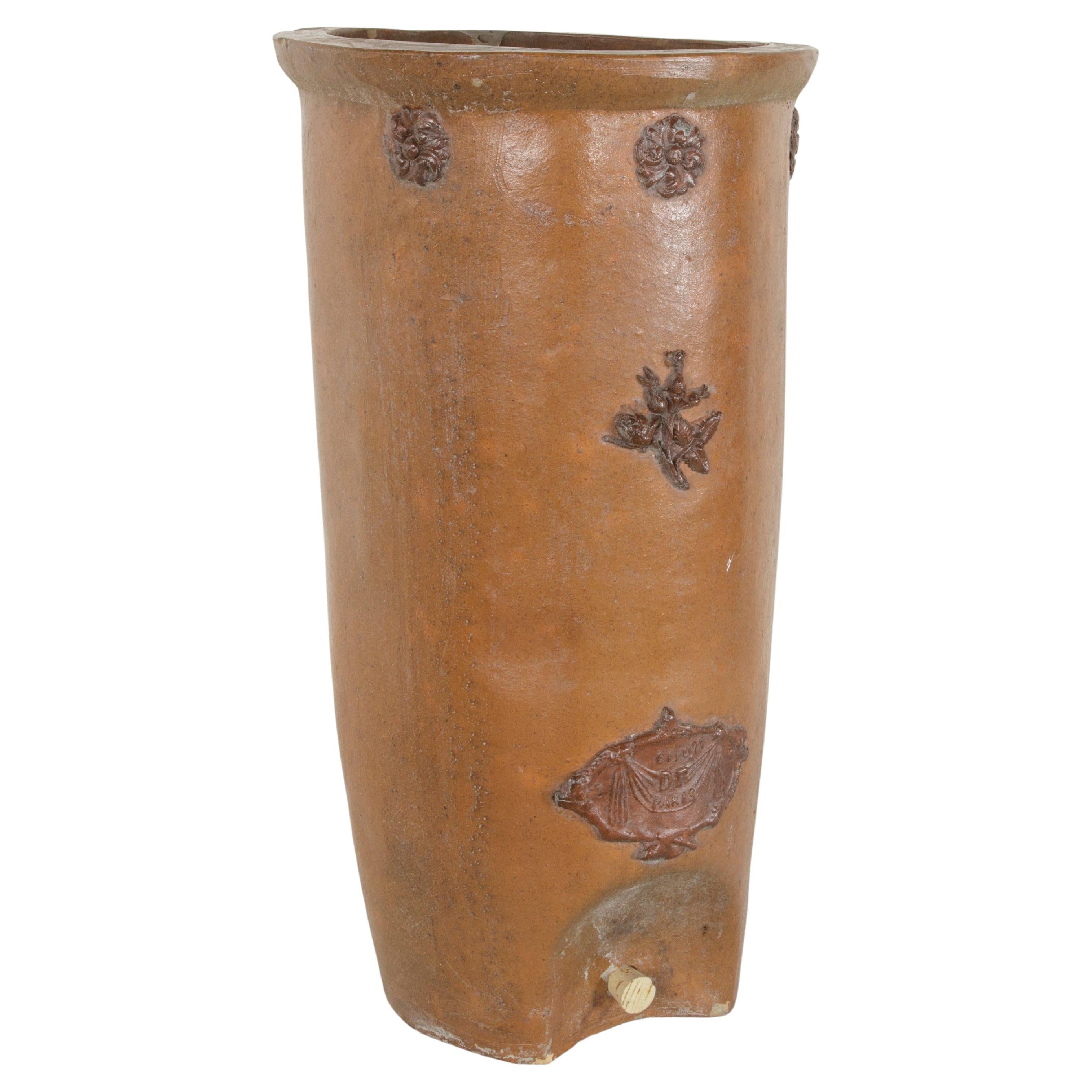 Large French Terra Cotta Water Filter, Circa 1900 at 1stDibs