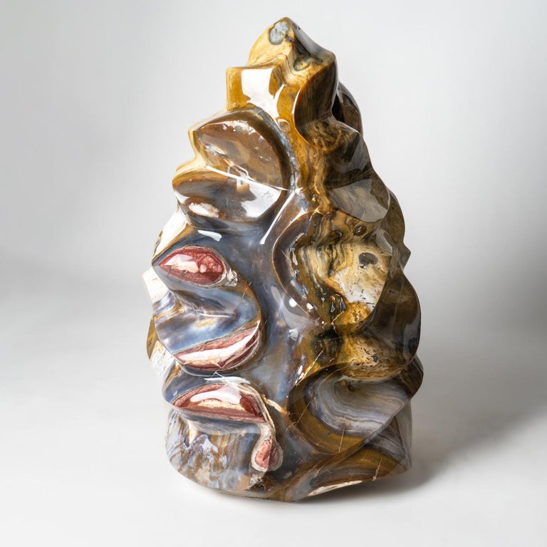 Large Genuine Polished Ocean Jasper Flame Freeform '213 lbs' For Sale ...