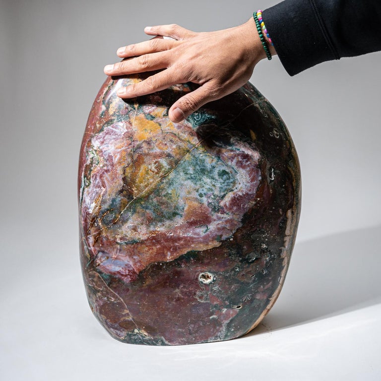 Large Genuine Polished Ocean Jasper Freeform '54 Lbs' For Sale at 1stDibs