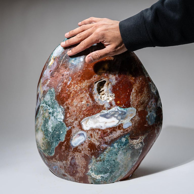 Large Genuine Polished Ocean Jasper Freeform '75.4 Lbs' For Sale at 1stDibs