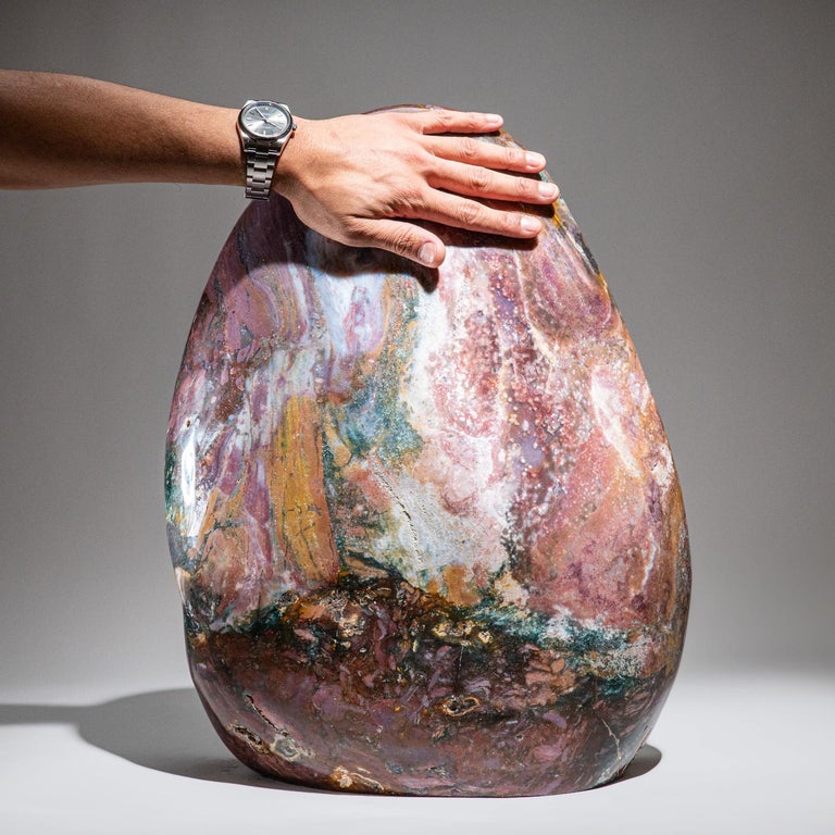 Large Genuine Polished Ocean Jasper Freeform For Sale at 1stDibs