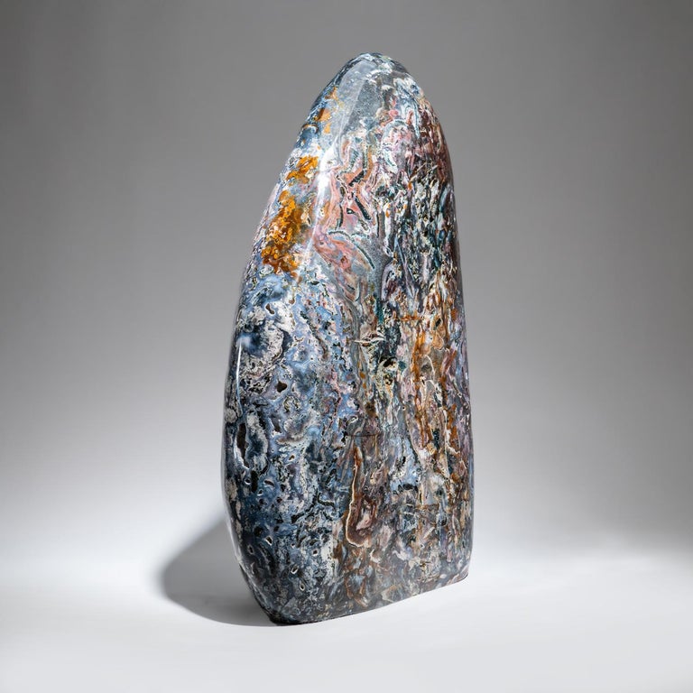 Large Genuine Polished Ocean Jasper Freeform For Sale at 1stDibs