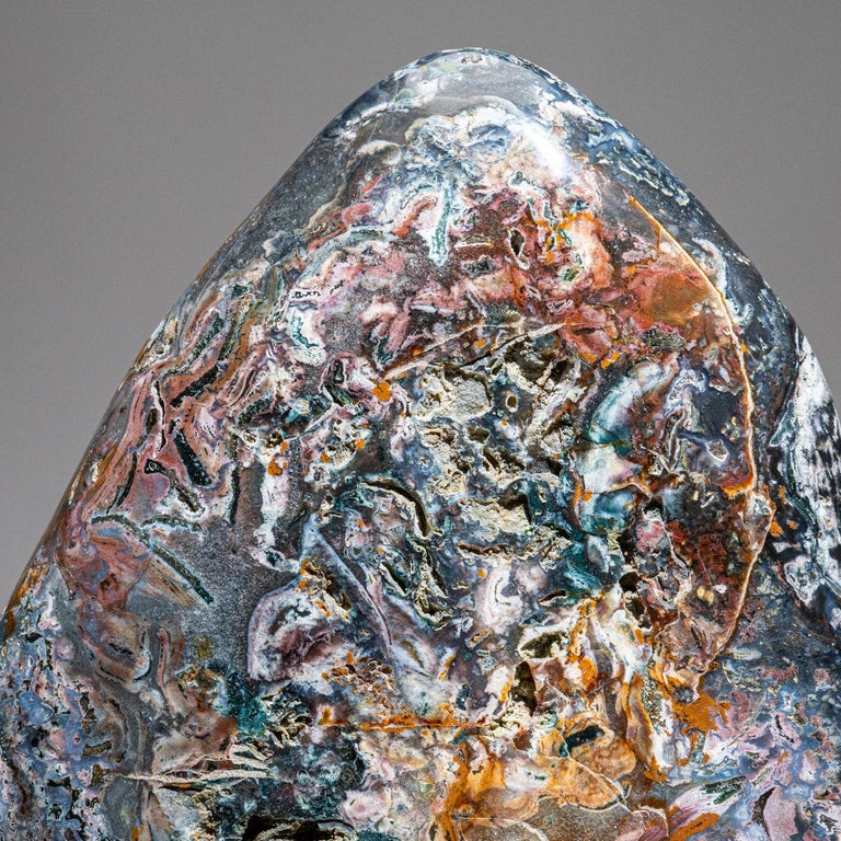 Large Genuine Polished Ocean Jasper Freeform For Sale at 1stDibs