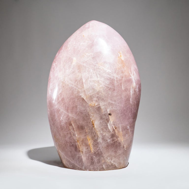 Large Genuine Polished Rose Quartz Freeform '102 lbs' For Sale at 1stDibs