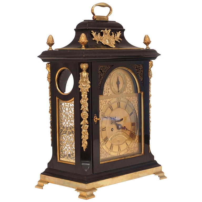 Large George III Bracket Clock by William Clarke, London, Circa 1750-60 ...