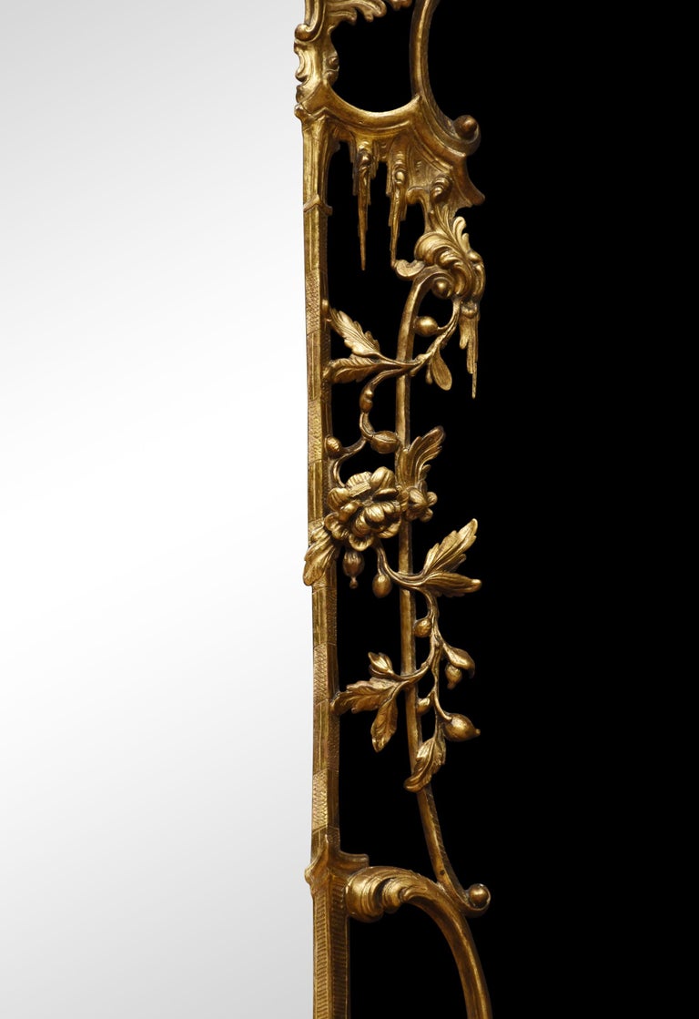 Large Georgian Giltwood Mirror For Sale at 1stDibs