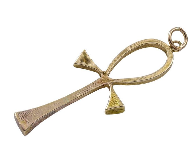Large Gold Ankh at 1stDibs | ankh for sale, large ankh for sale, gold ...