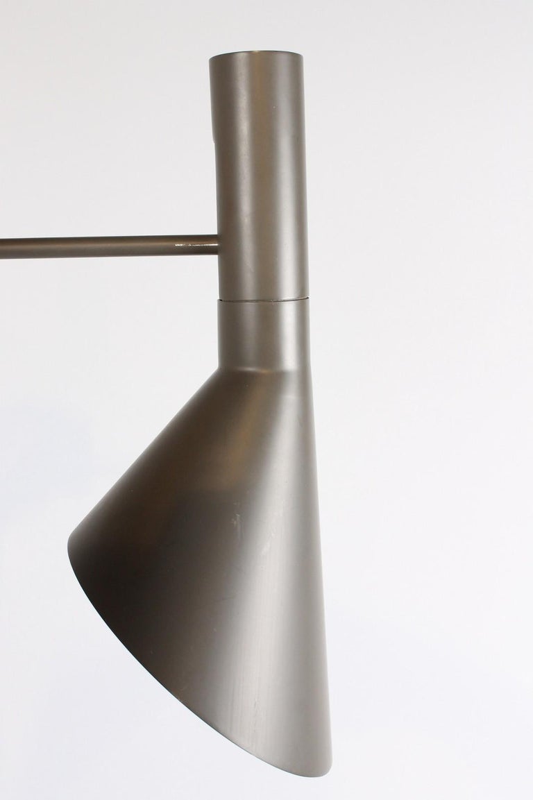Large Grey AJ Wall Lamp by Arne Jacobsen for Louis Poulsen, 1960s For ...