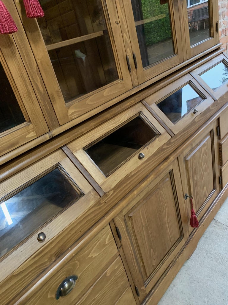 Large Haberdashery Shop Cabinet Solid Pine Apothecary, 20th Century at ...