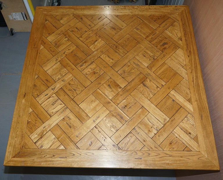 Large Halo Pegged Oak High Bar Table to Seat 8-12 People with Ease For ...