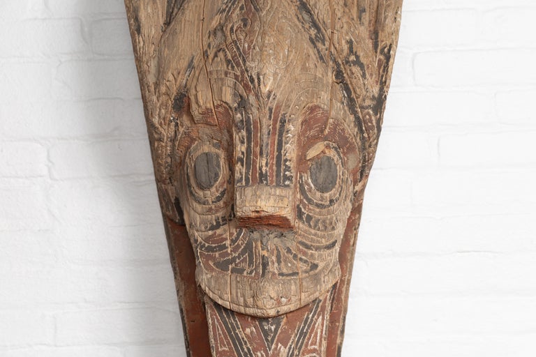 Large Hand Carved Singa Singa Tribal Carving from the Batak People ...
