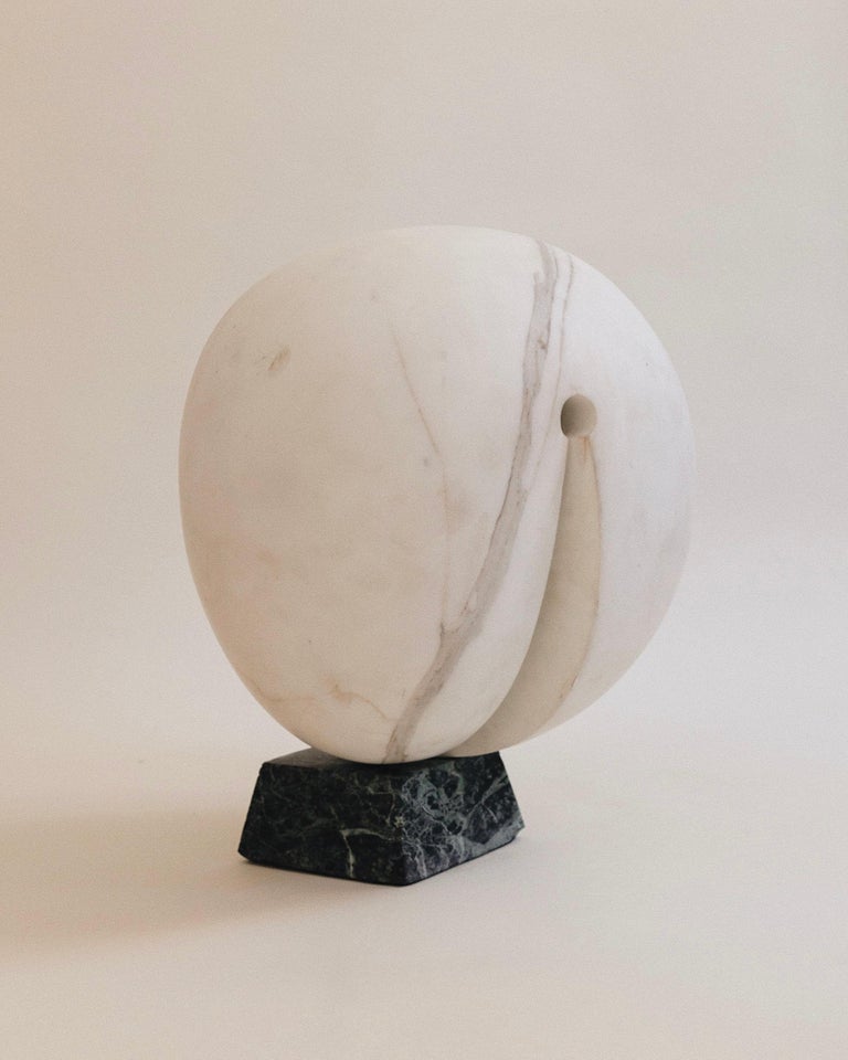 Large and Heavy Carved Marble Abstract Sculpture Barbara Hepworth For ...