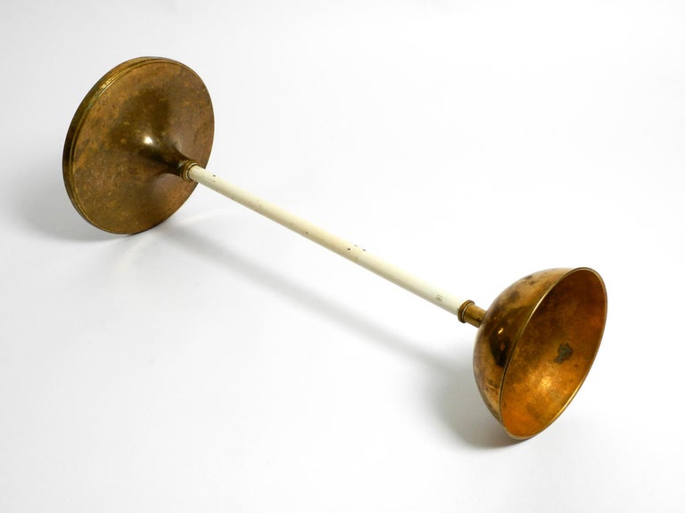 Large Heavy Mid-Century Modern Brass Holy Water Stand by Vereinigte ...