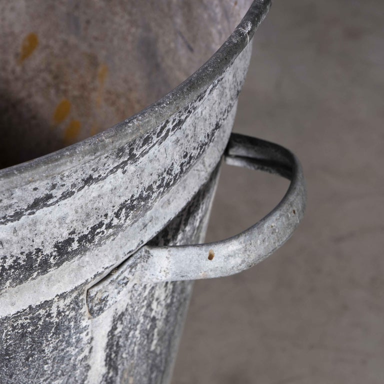 Large Heavy Weight French Farm Bucket For Sale at 1stDibs