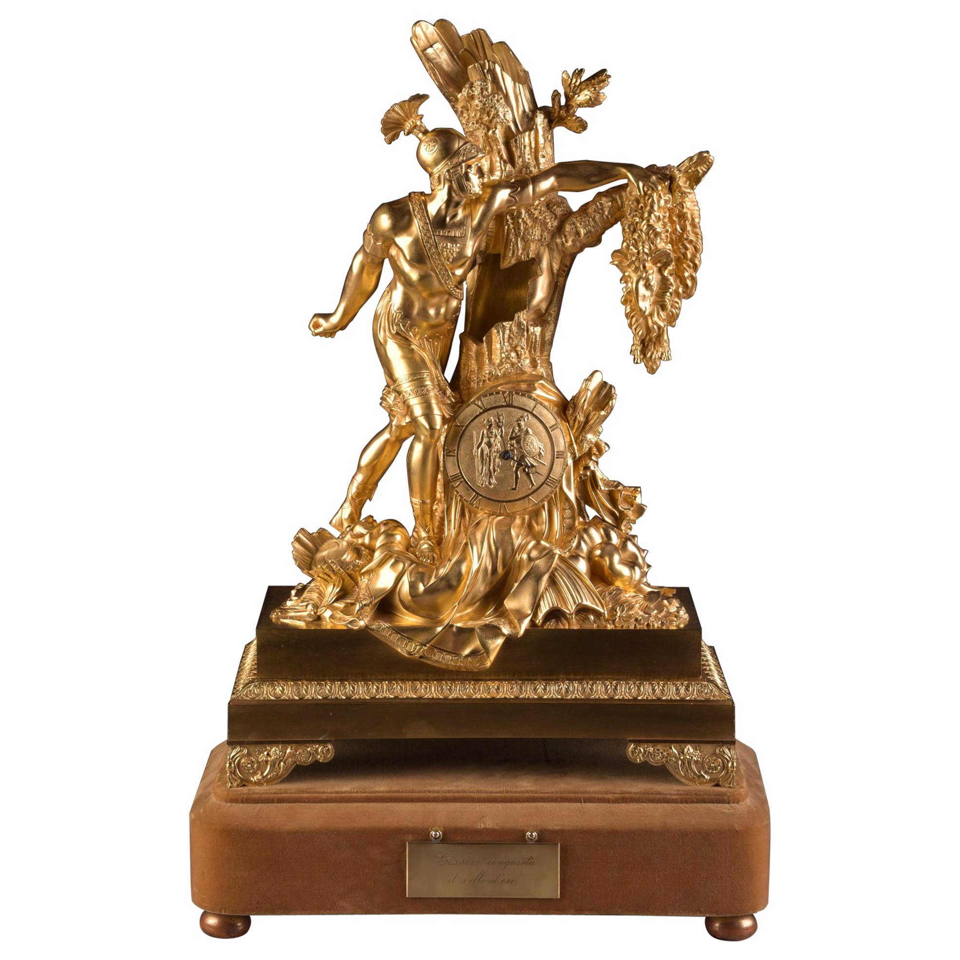 Large Rare High Quality "Vulcan Arrow Maker" French Empire Pendulum ...