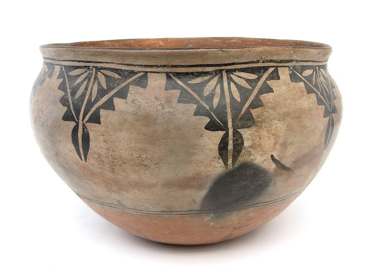 Large Historical Pueblo Pottery Dough Bowl, Cochiti, circa 1920 For ...