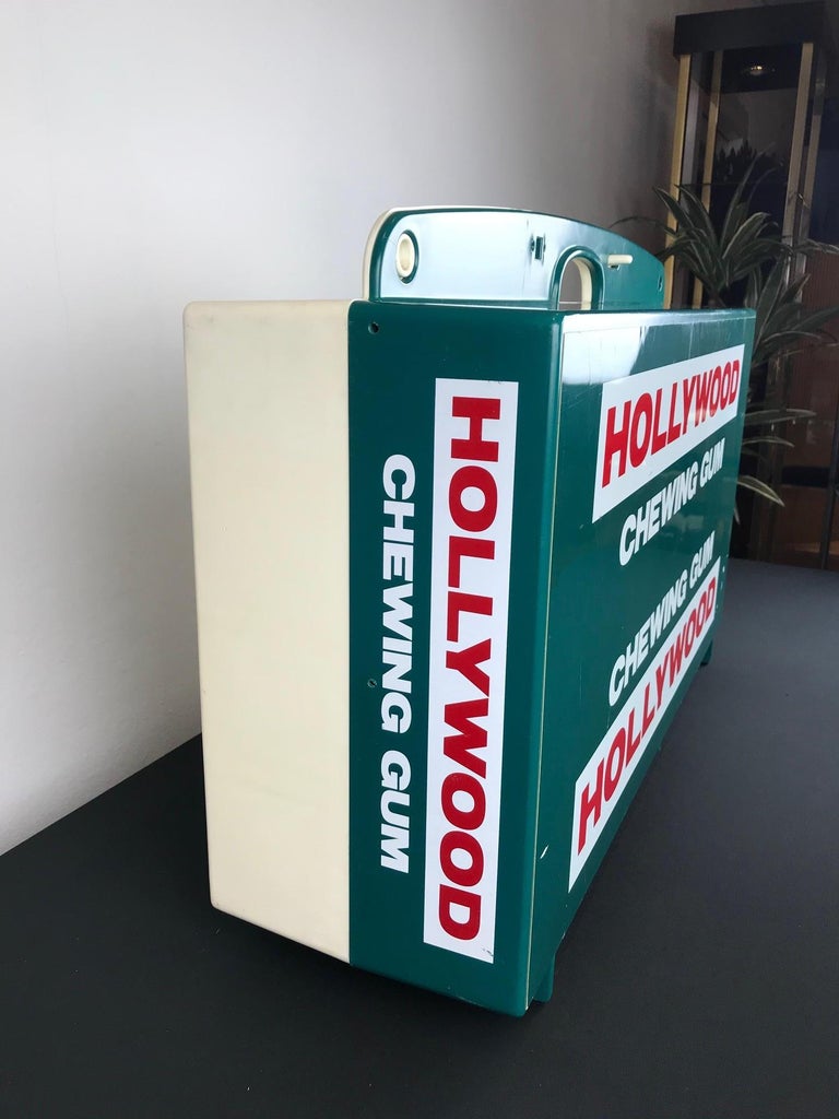 Large Hollywood Chewing Gum Advertising Display Suitcase For Sale at ...