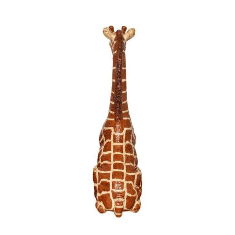 Large Hollywood Regency Italian Ceramic Hand-Painted Giraffe Sculpture ...