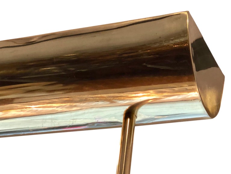 Large Horizontal Molded Glass Light Fixture For Sale at 1stDibs