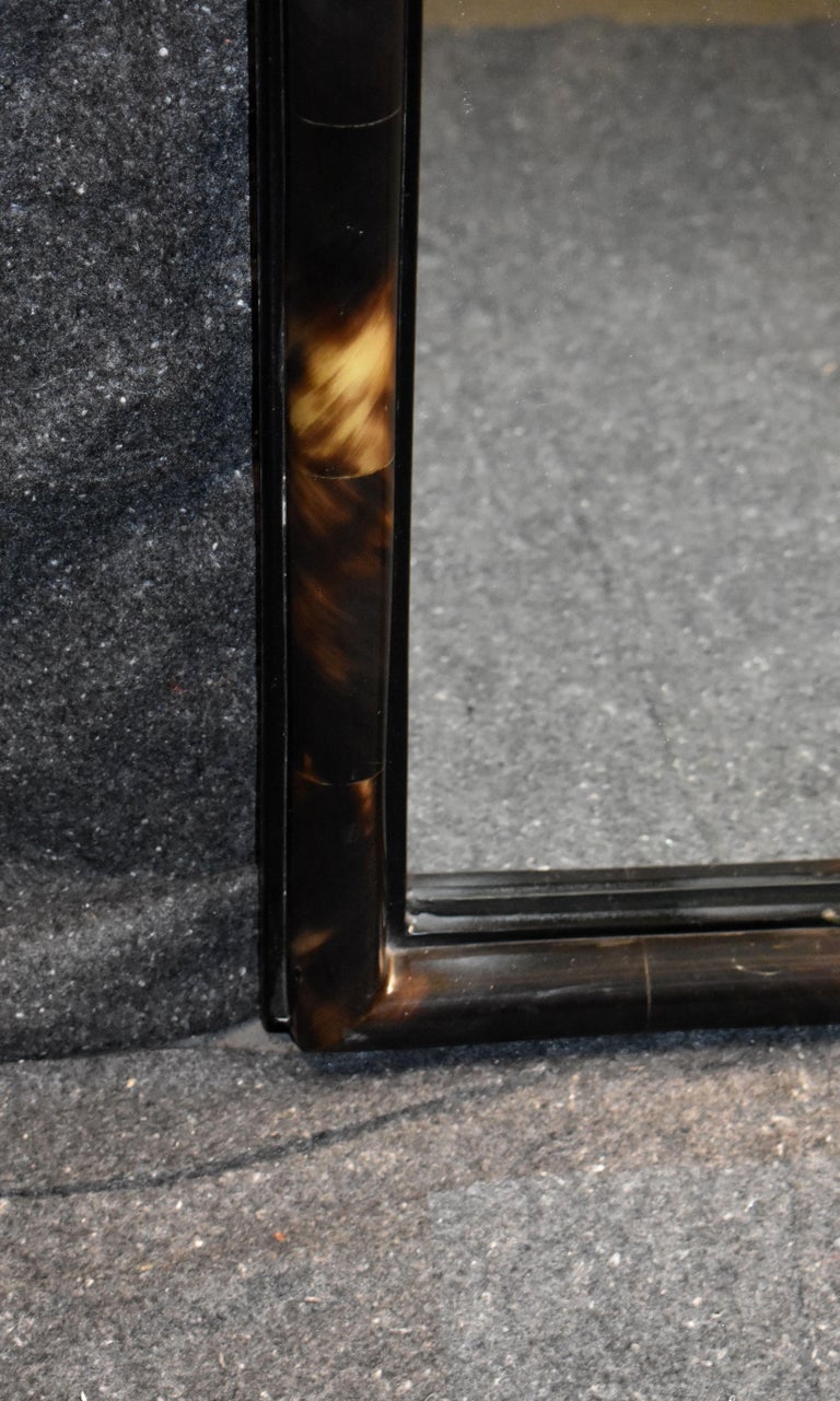 Large Horn Mirror at 1stDibs