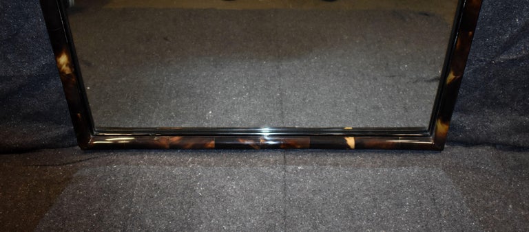 Large Horn Mirror at 1stDibs