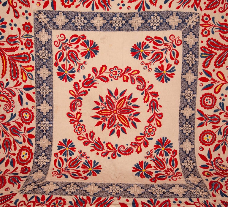 Large Hungarian Embroidery, Late 19th / Early 20th Century For Sale at ...