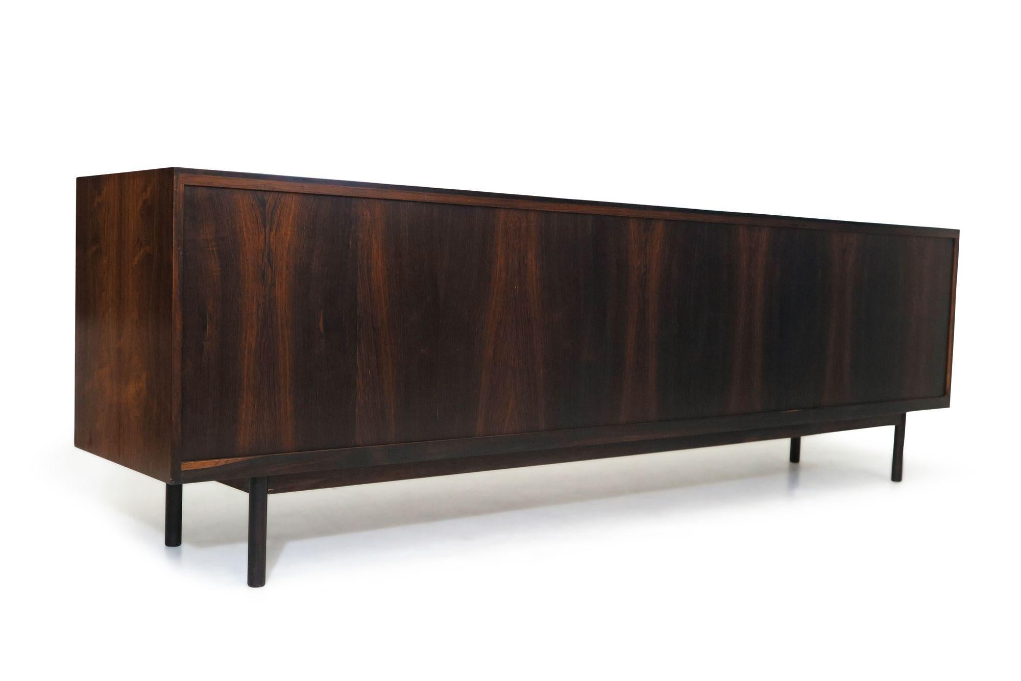 Large Ib Kofod Larsen Rosewood Credenza For Sale at 1stDibs