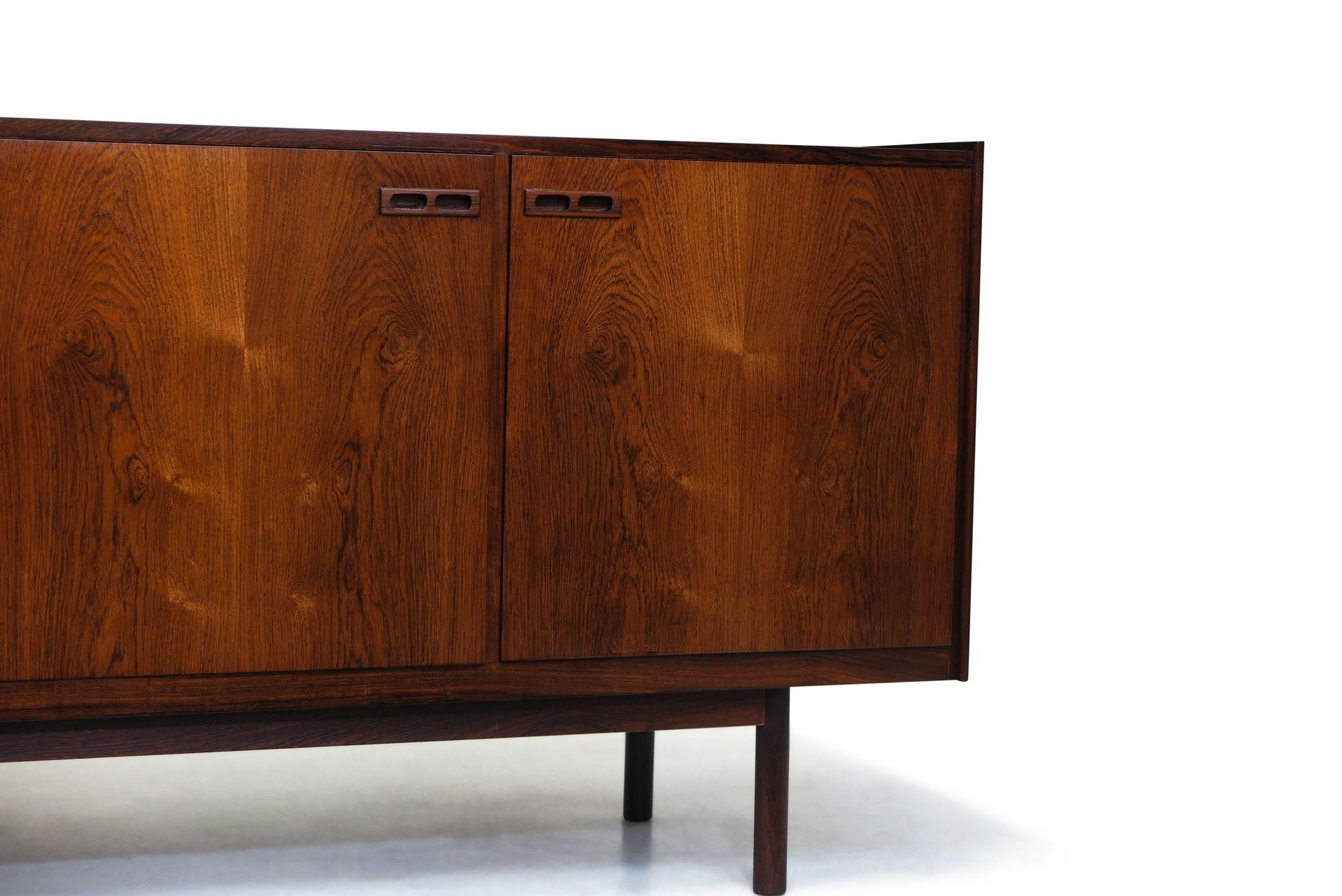 Large Ib Kofod Larsen Rosewood Credenza For Sale at 1stDibs