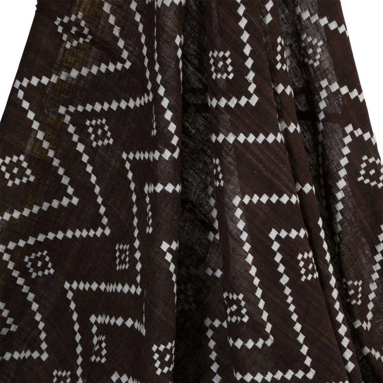 Large Indian Wool Throw For Sale at 1stDibs