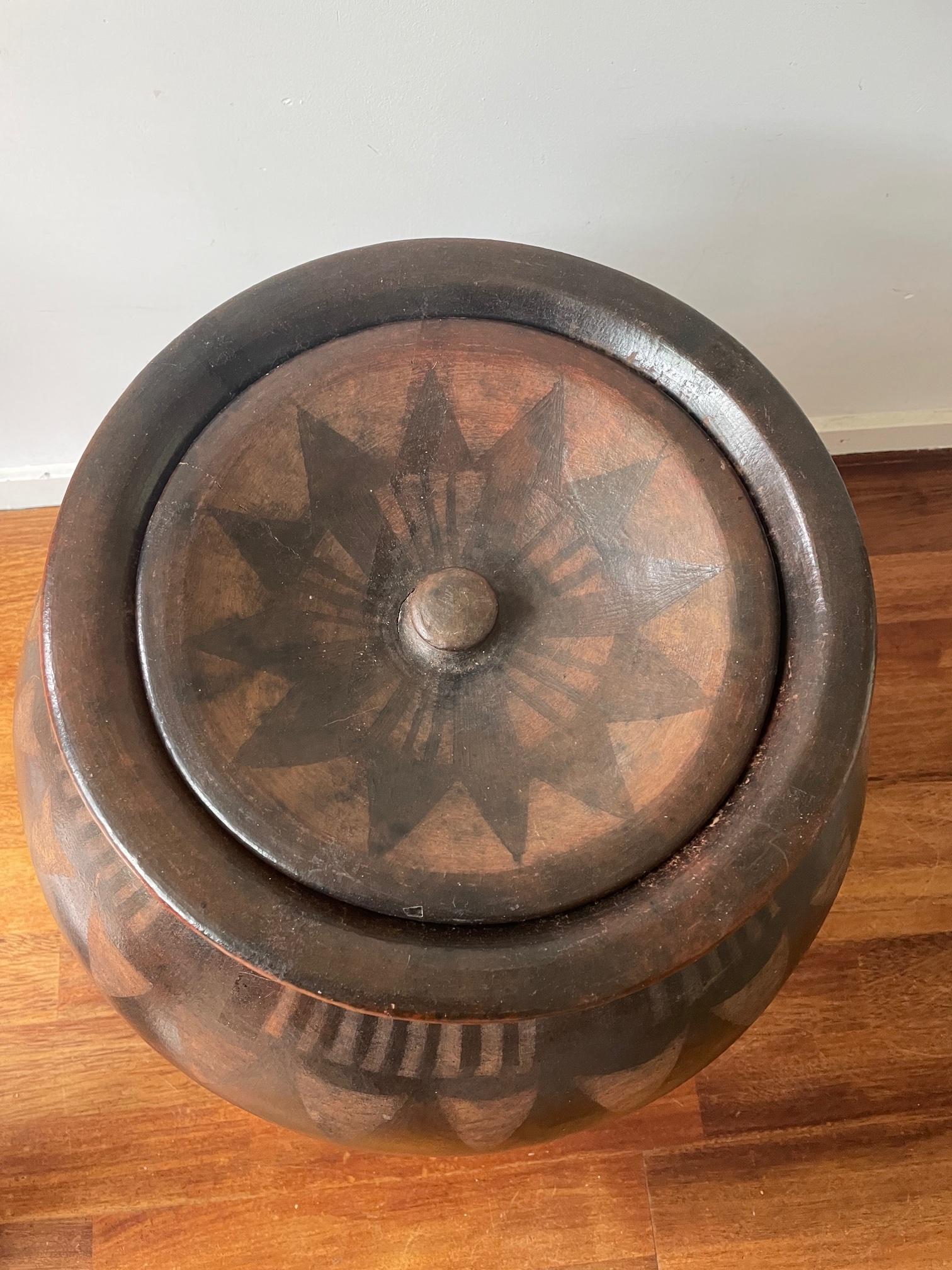 Large Indonesian Vase, Lombok Crafts, Handmade Indonesian Large Clay ...