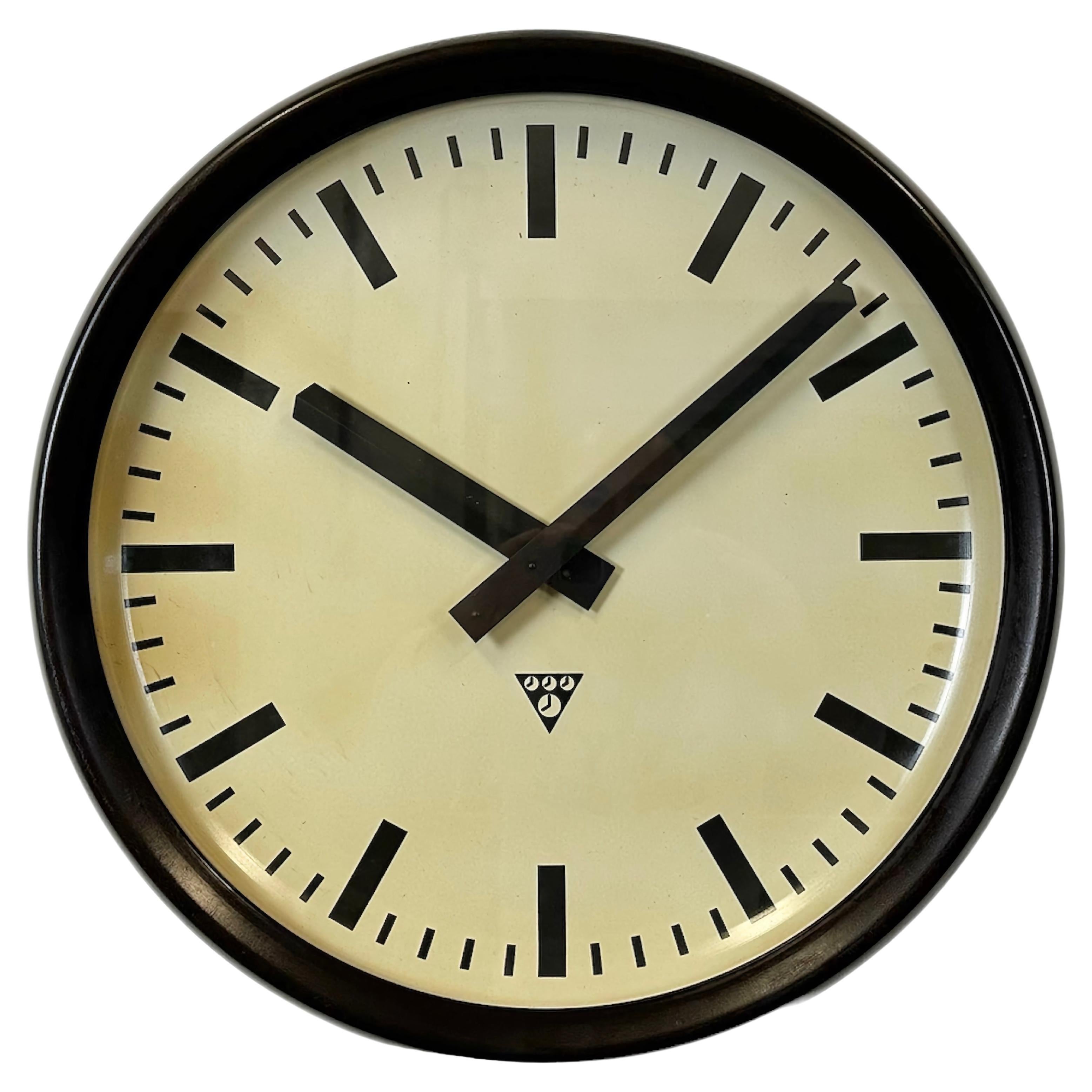 Large Industrial Factory Clock by International Time Recording Co Ltd ...
