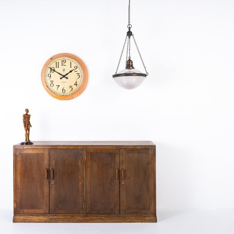 Large Industrial Factory Clock by International Time Recording Co Ltd ...
