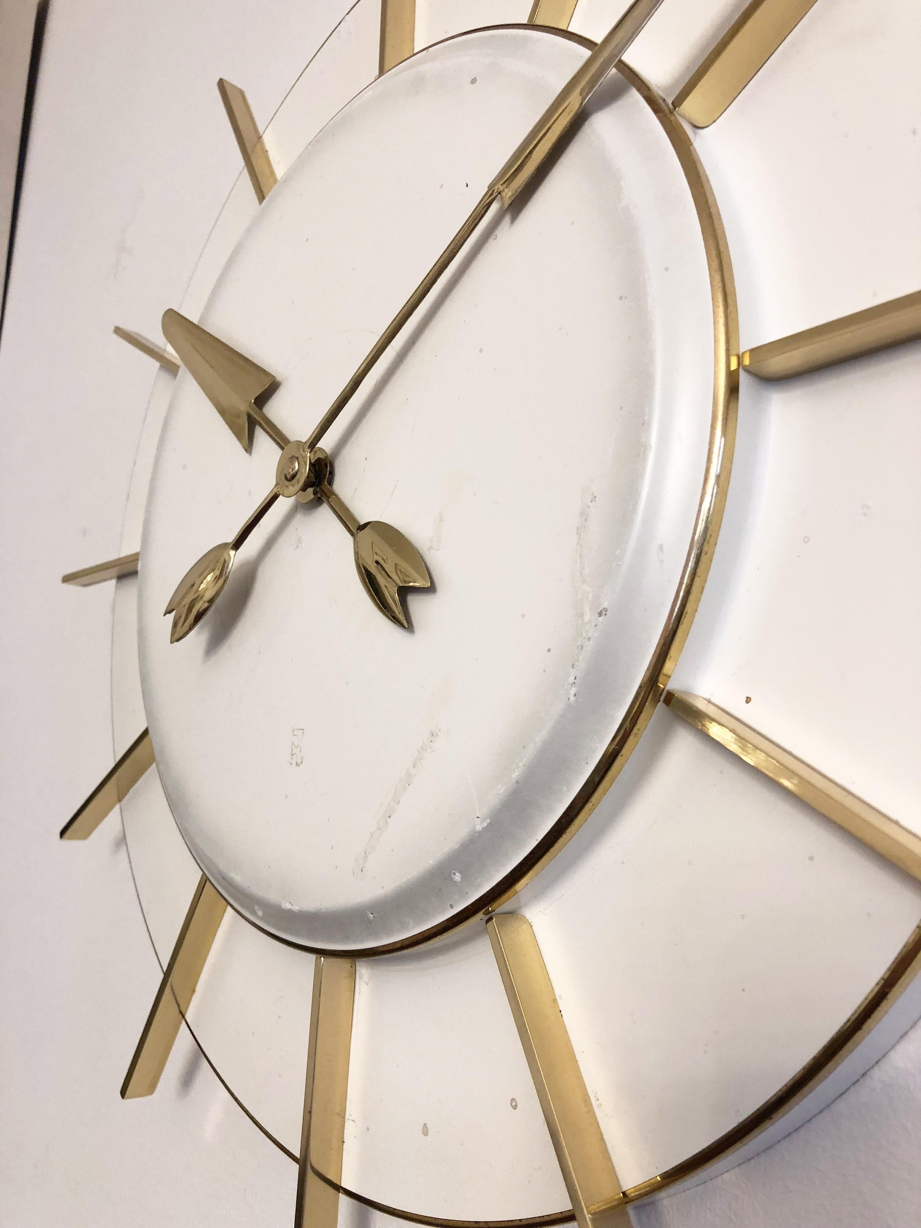 Large Industrial Factory or Station Clock by TN Telefonbau Und ...