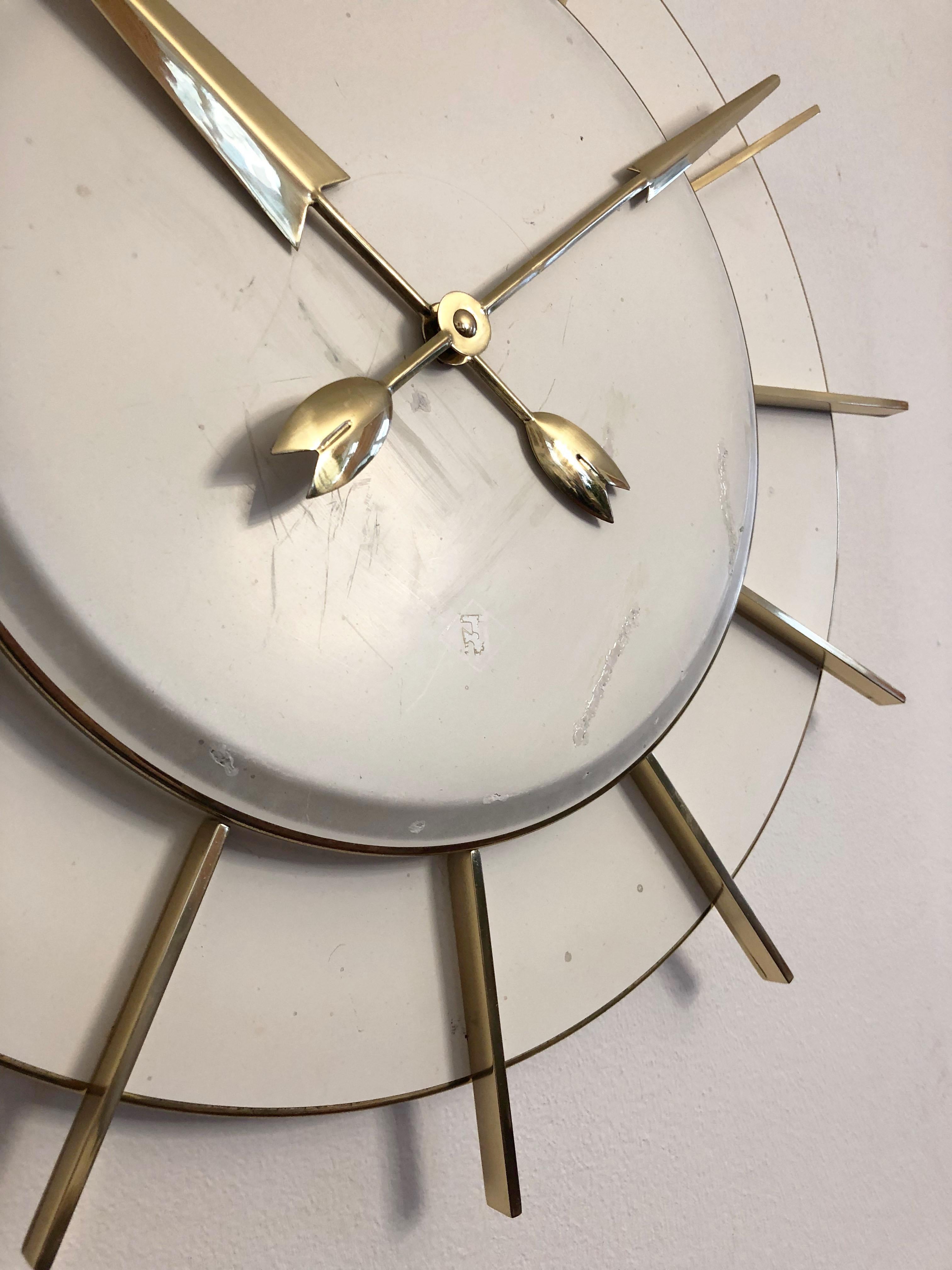 Large Industrial Factory or Station Clock by TN Telefonbau Und ...