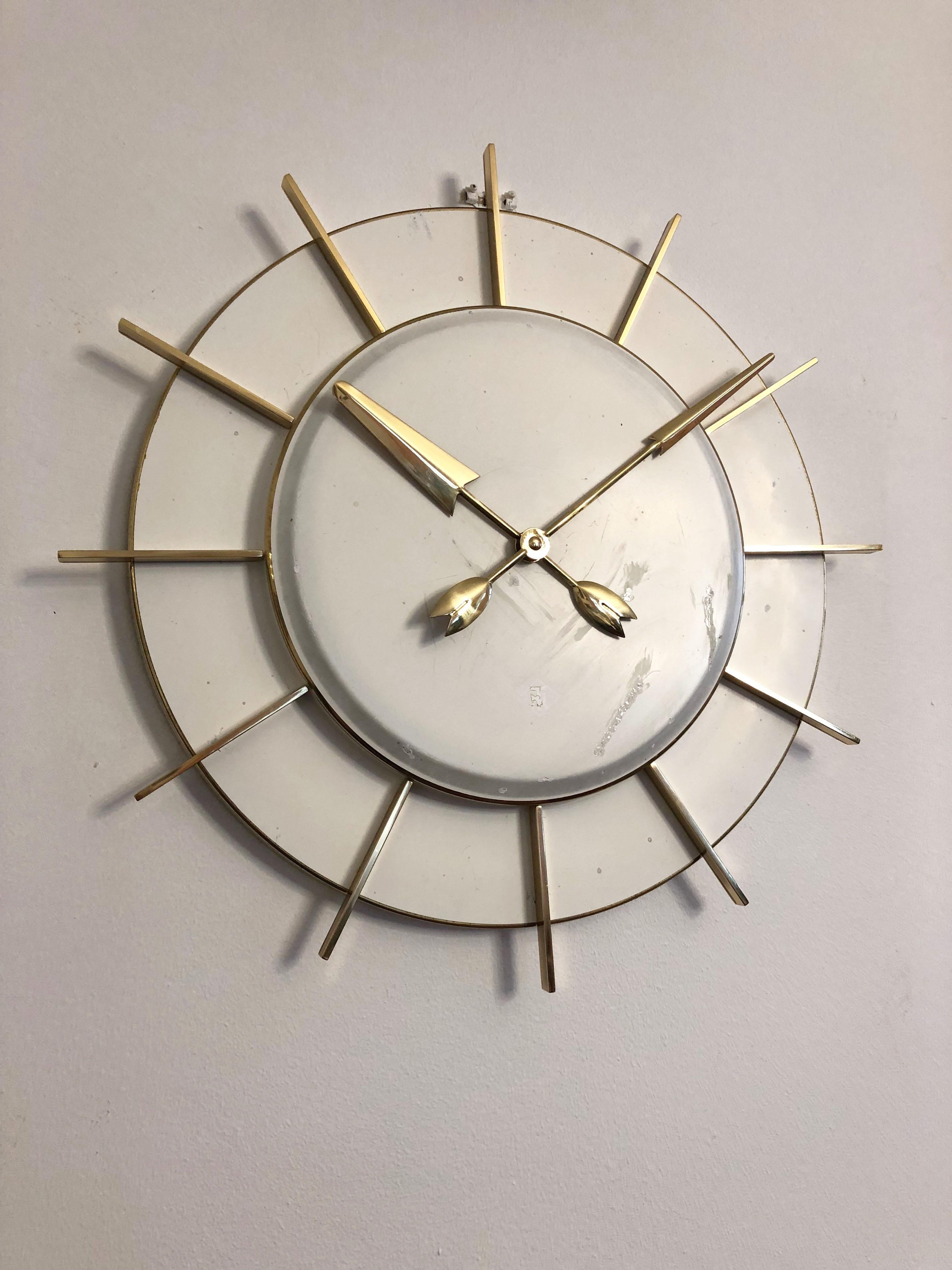 Large Industrial Factory or Station Clock by TN Telefonbau Und ...