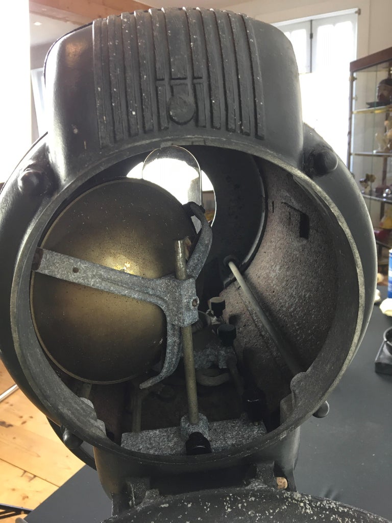 Large Industrial Theater Spot on Tripod, DAB Spotlight For Sale at ...