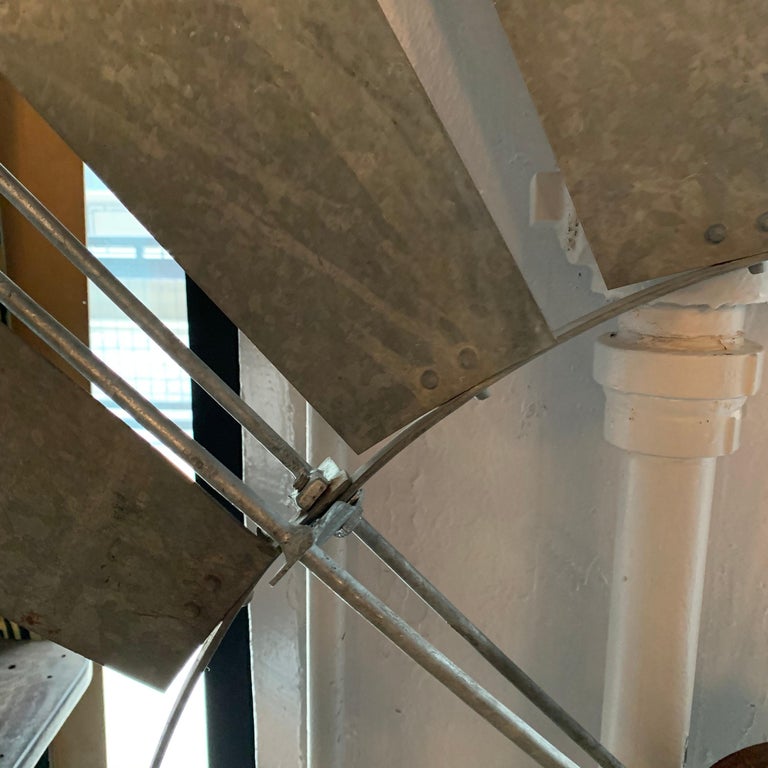 Large Industrial Windmill Wheel at 1stDibs | windmill wheel for sale