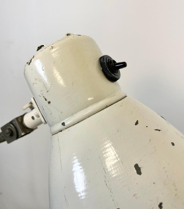 Large Industrial Workshop Table Lamp, 1960s For Sale at 1stDibs