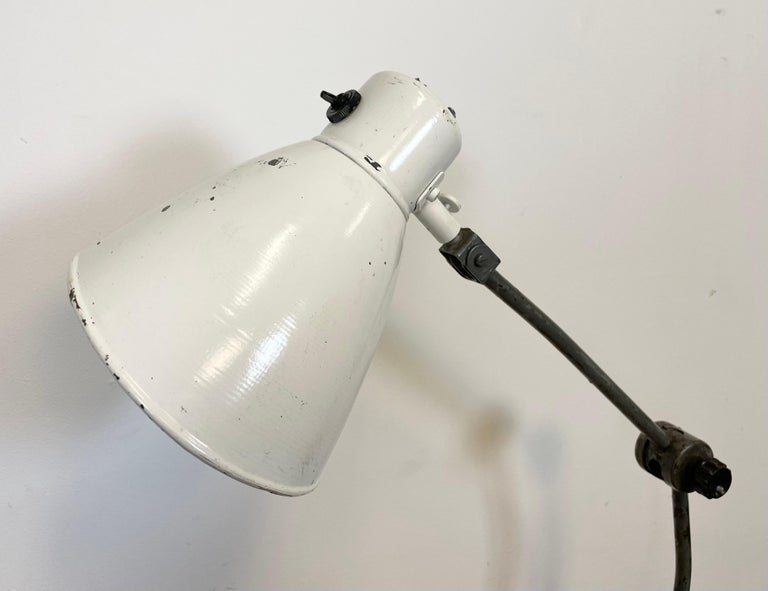 Large Industrial Workshop Table Lamp, 1960s For Sale at 1stDibs