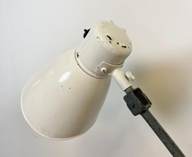 Large Industrial Workshop Table Lamp, 1960s For Sale at 1stDibs