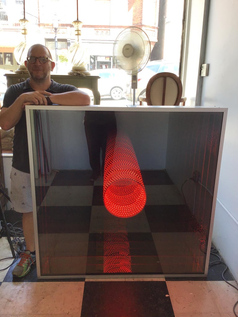 Large Infinity Mirror at 1stDibs