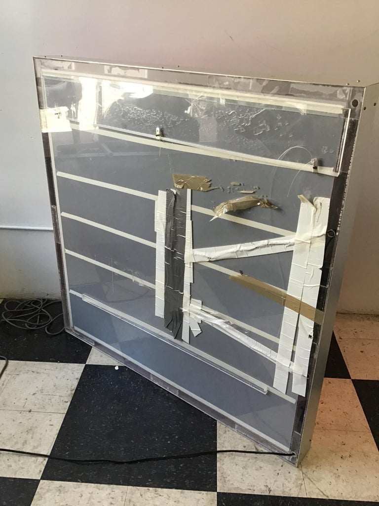 Large Infinity Mirror at 1stDibs