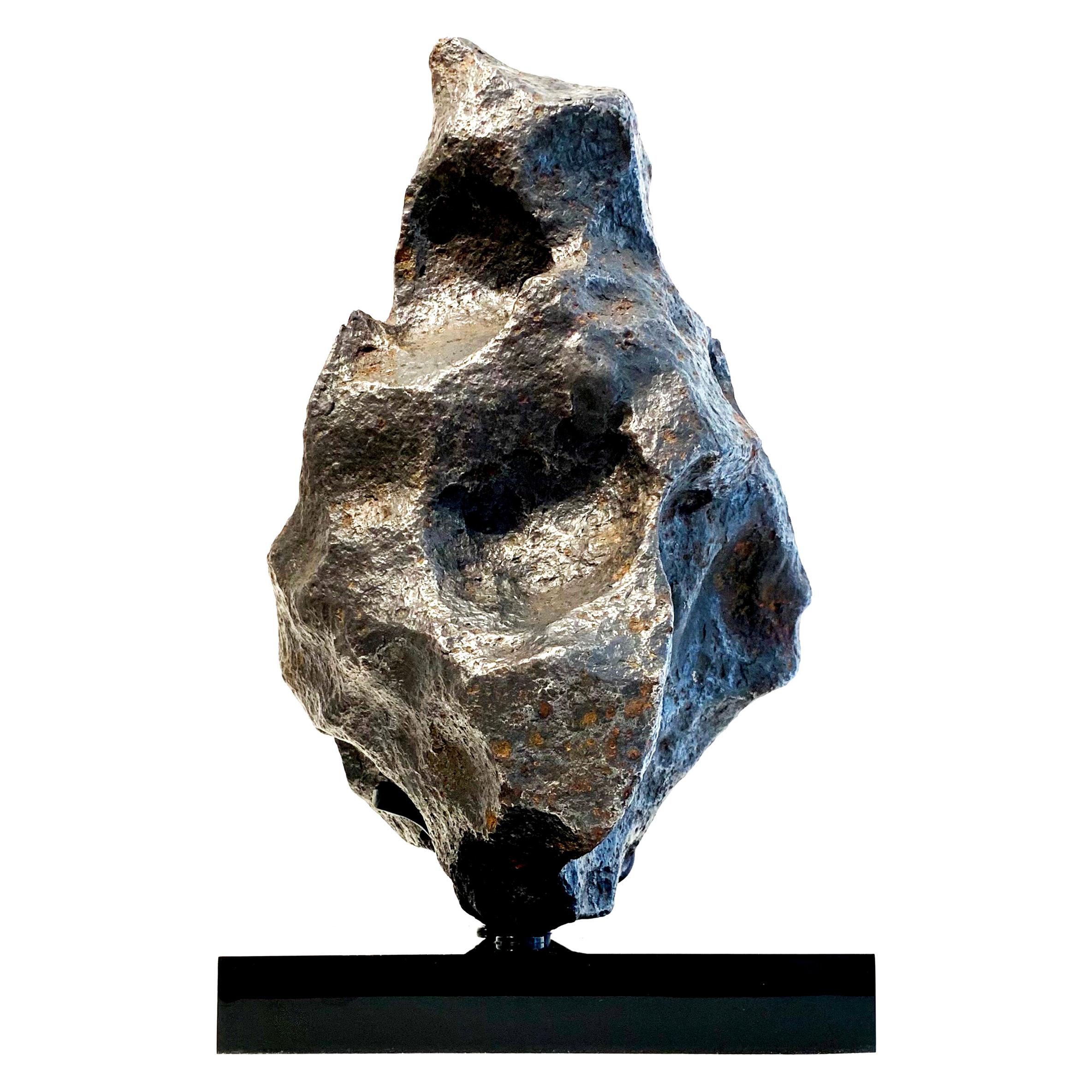 Large Iron Meteorite Sculpture at 1stDibs