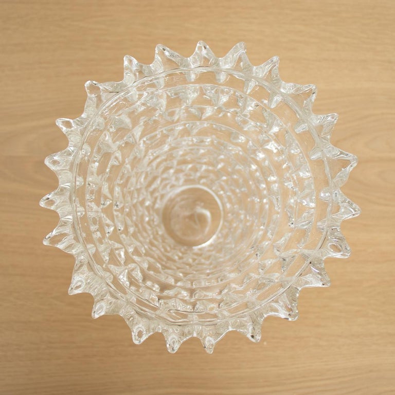 Large Italian Barovier Spike Vase at 1stDibs | spikey vase