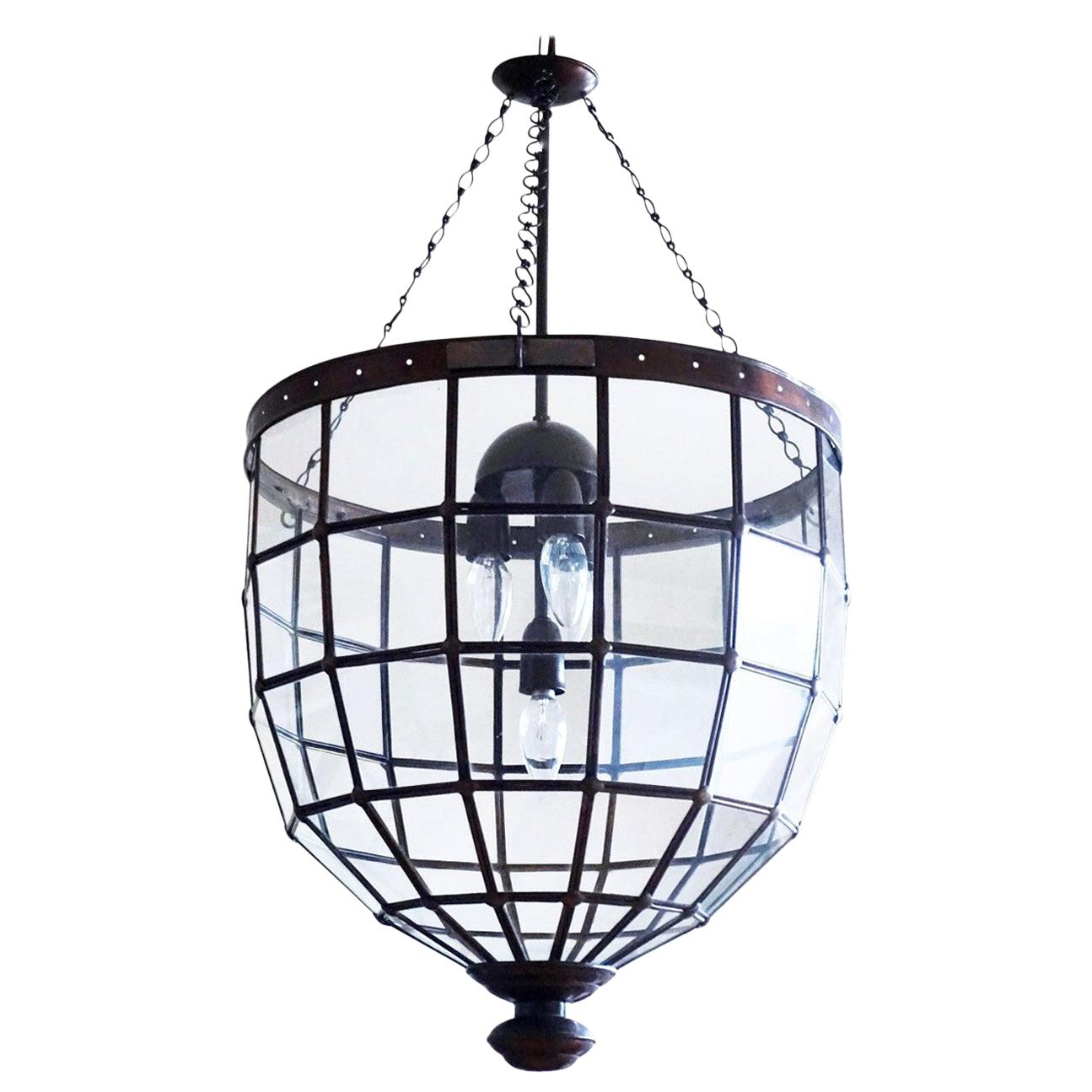 Large Copper Lantern at 1stDibs