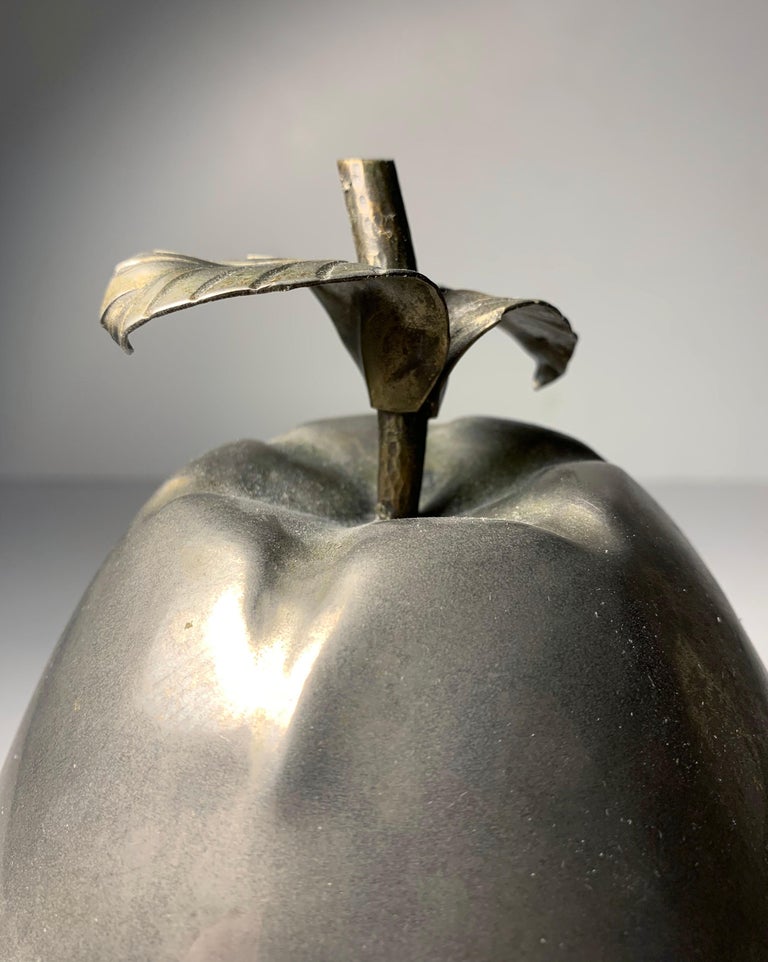 Large Italian Metal Pear Container For Sale at 1stDibs